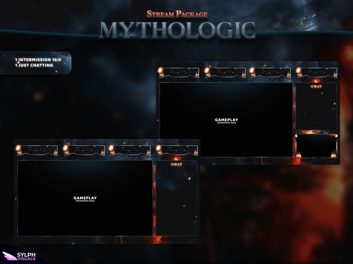 Mythologic Stream Overlay - SylphVisuals
