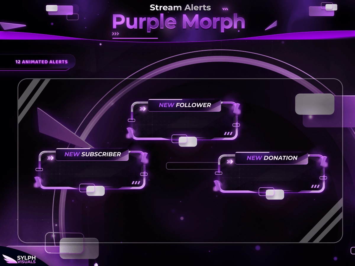 Purple Morph Alerts - SylphVisuals