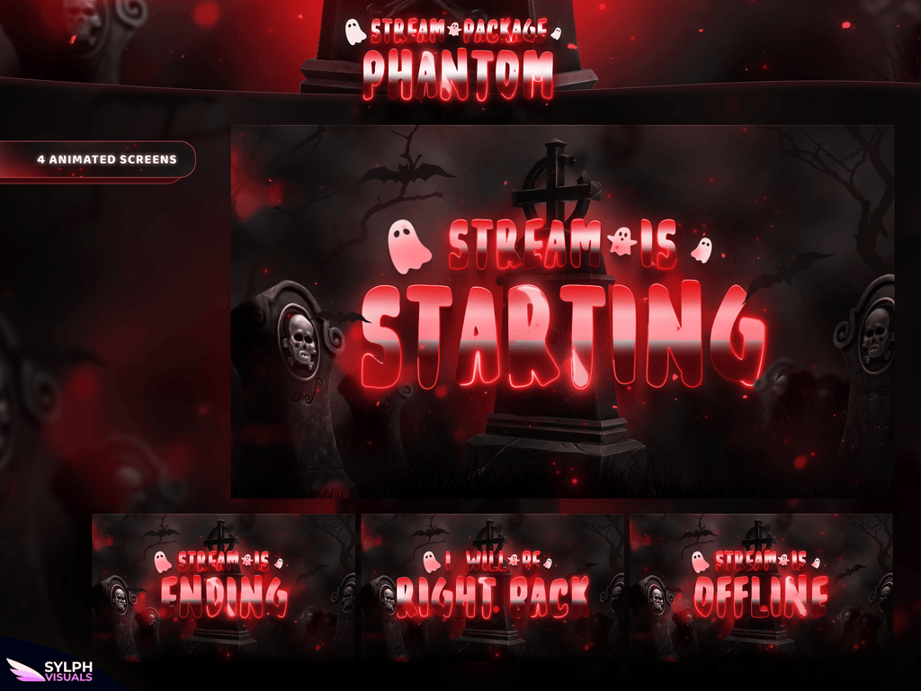 Phantom Stream Overlay - SylphVisuals