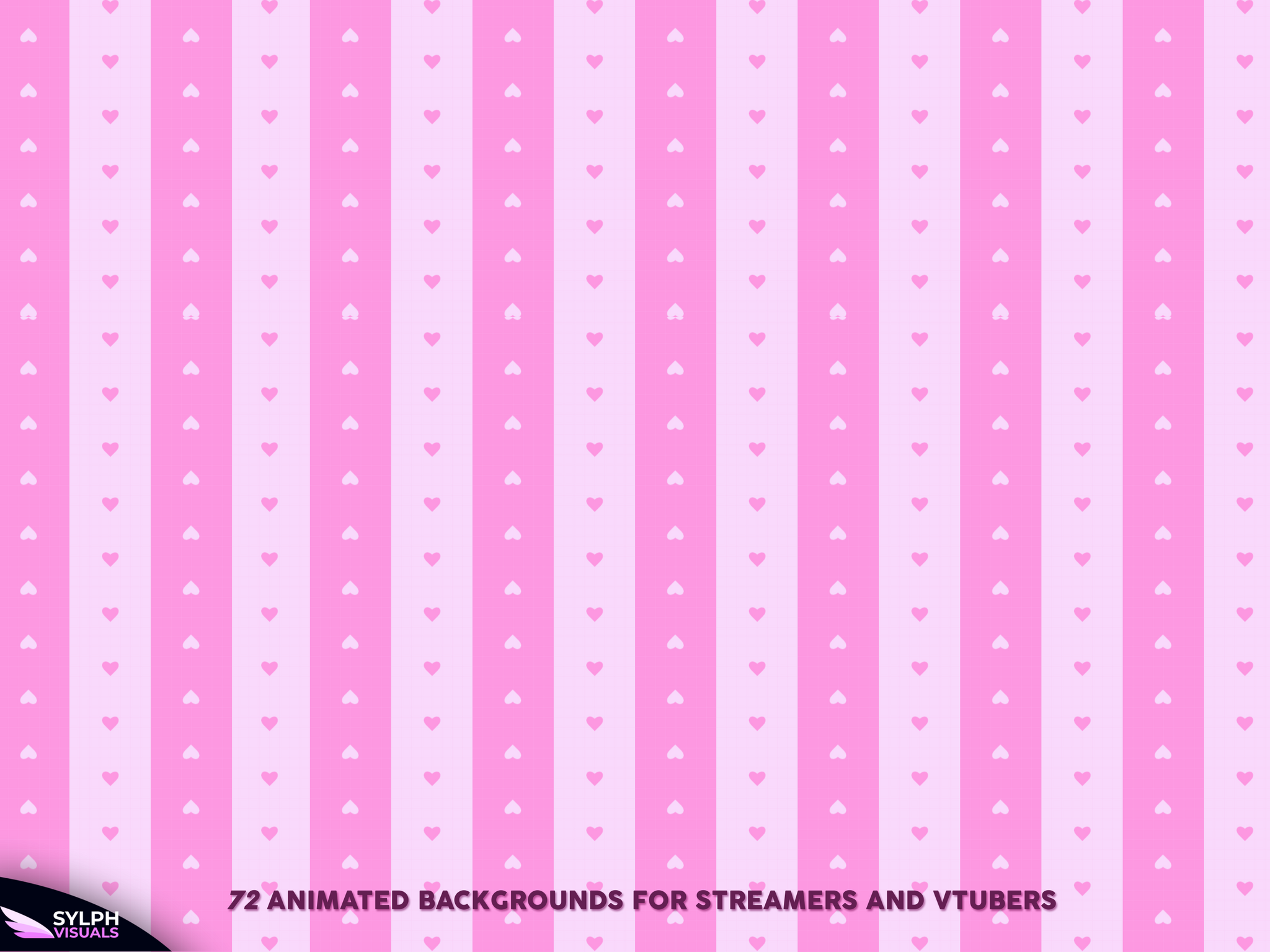 Free 72 Animated Backgrounds for streamers and Vtubers.
